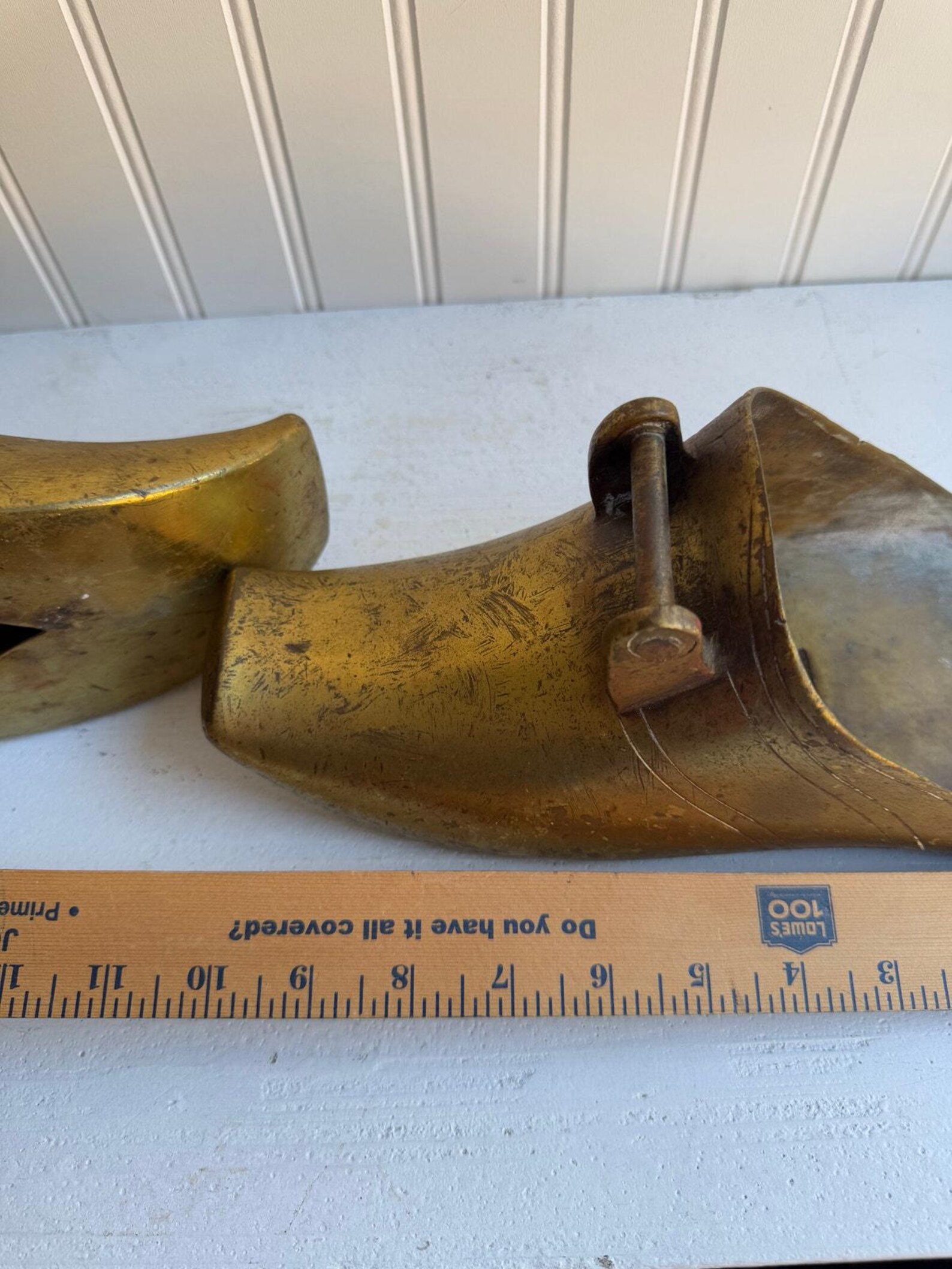 Vintage Antique Pair of Large Brass Stirrups | Equestrian Wall Handing ...