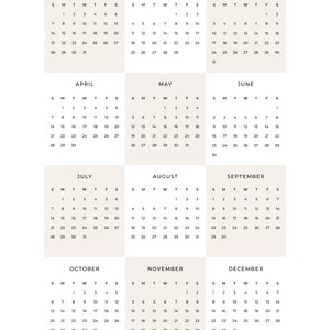 2024 Minimalist Digital Planner - Etsy