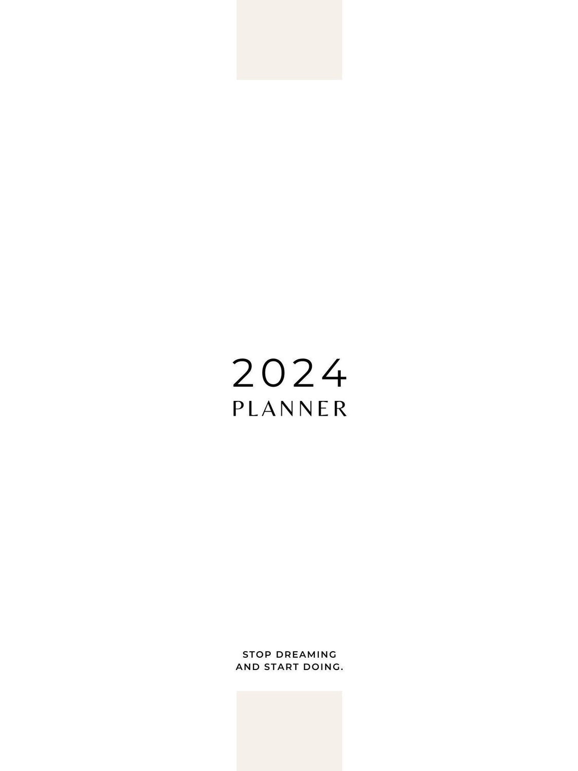 2024 Minimalist Digital Planner - Etsy