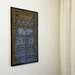 Kaaba Kiswa Tempered Glass Wall Art: Islamic Home Decor - Etsy