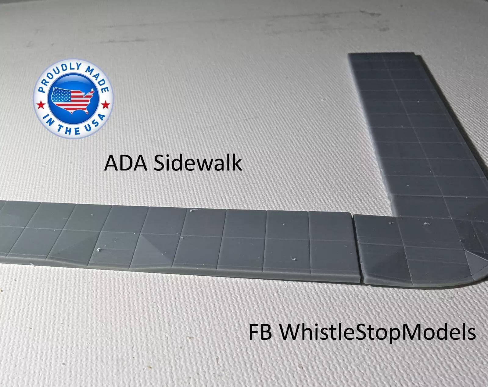 N Scale 1/160 ADA Sidewalk With Wheel Chair Ramps Set of 10 | Whistle ...