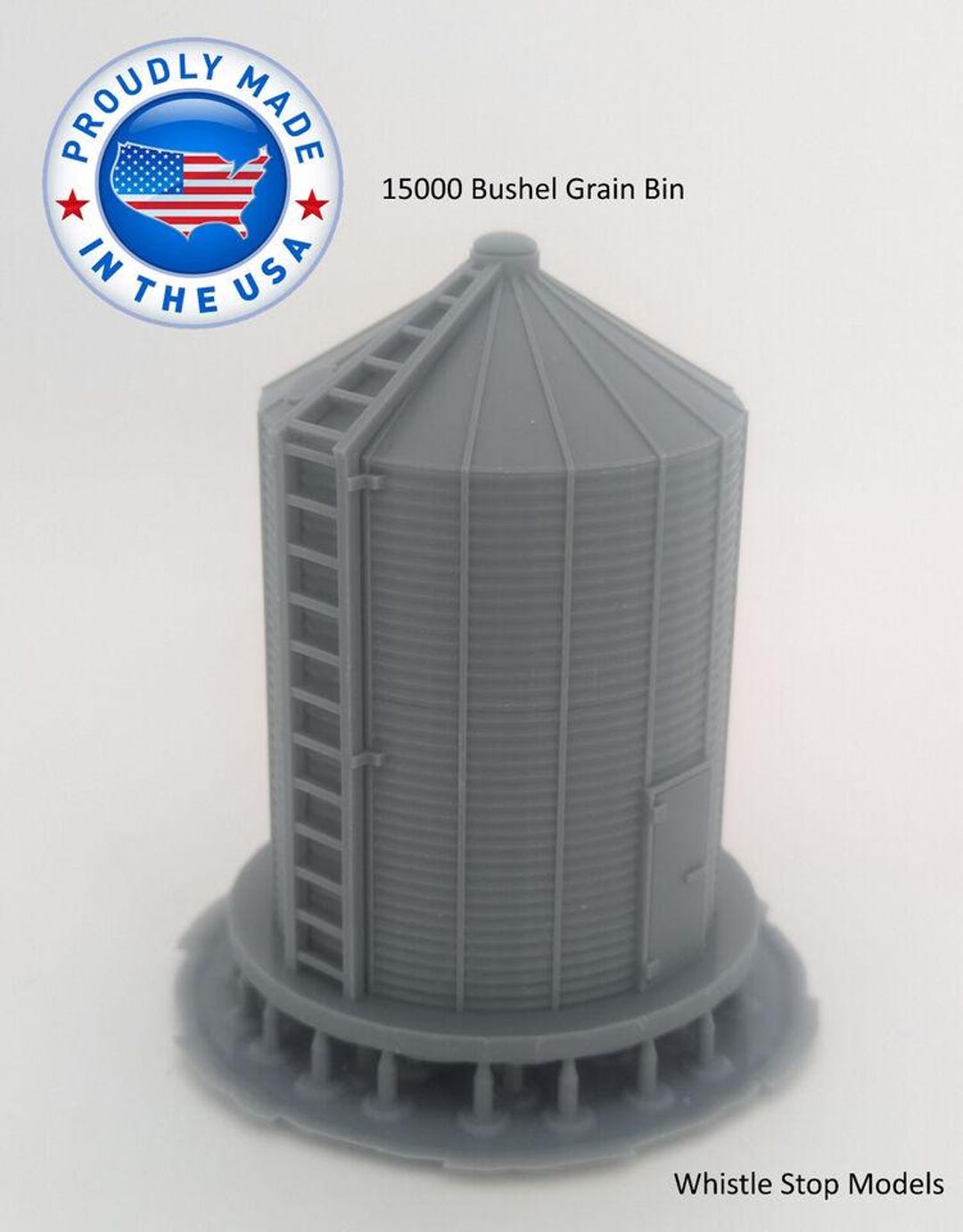 HO Scale 15000 Bushel Grain Bin HO8003 - Etsy