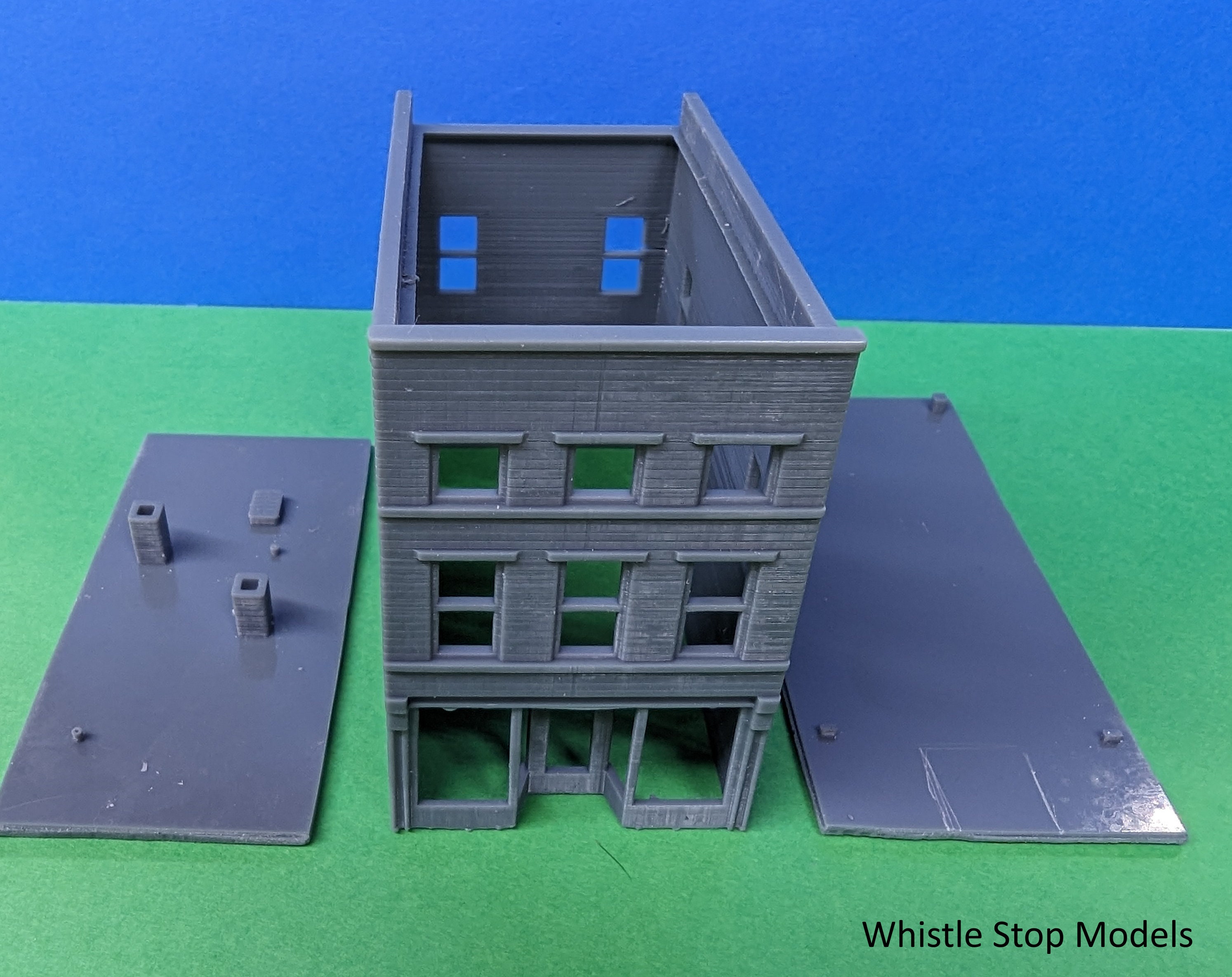 N-scale Town Square Building - Etsy