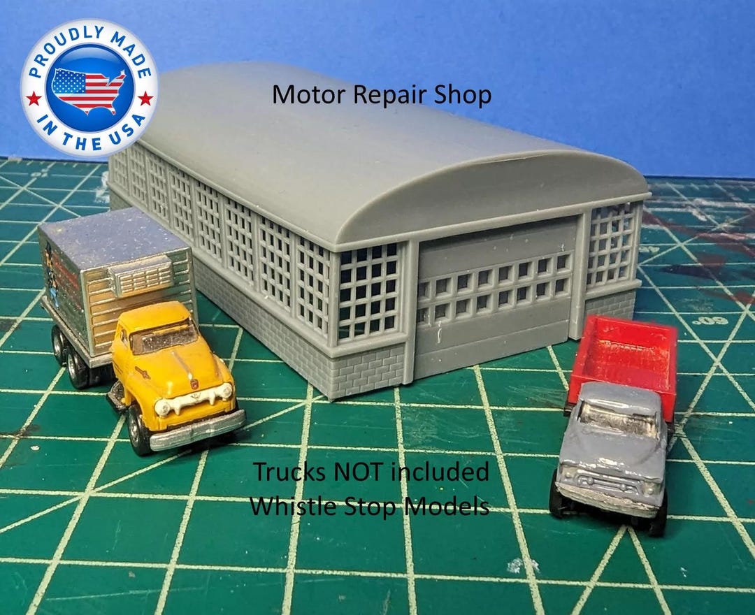N-scale Motor Repair Garage N6506 - Etsy