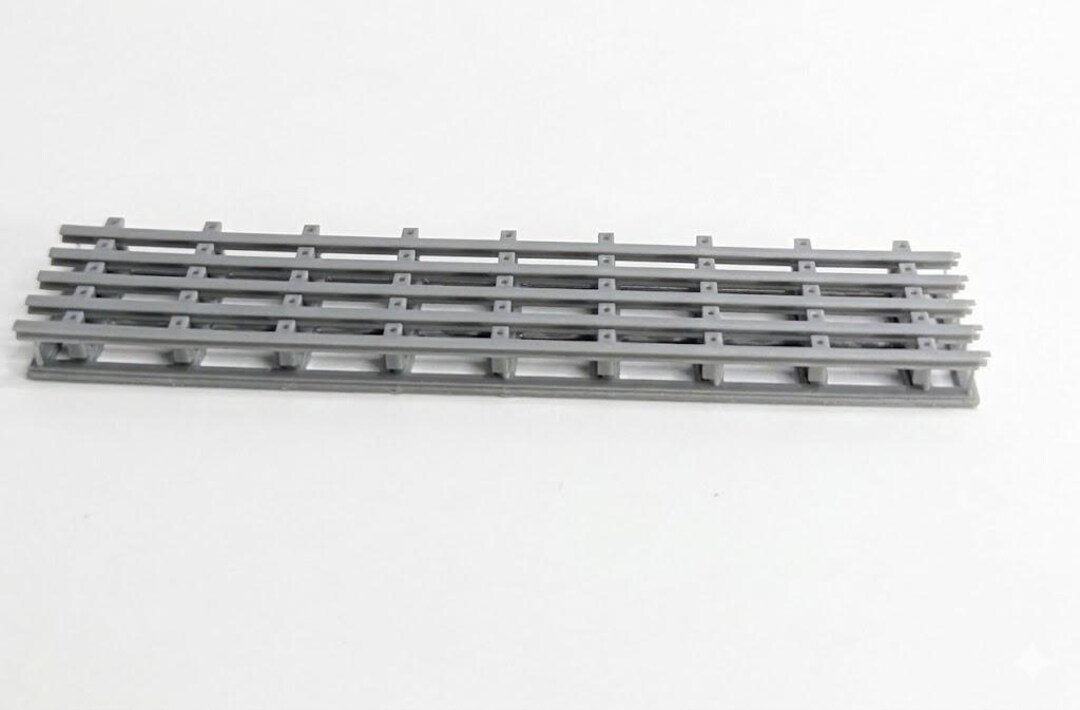 HO Scale Road Guardrail 5 Inches Set of 5 - Etsy