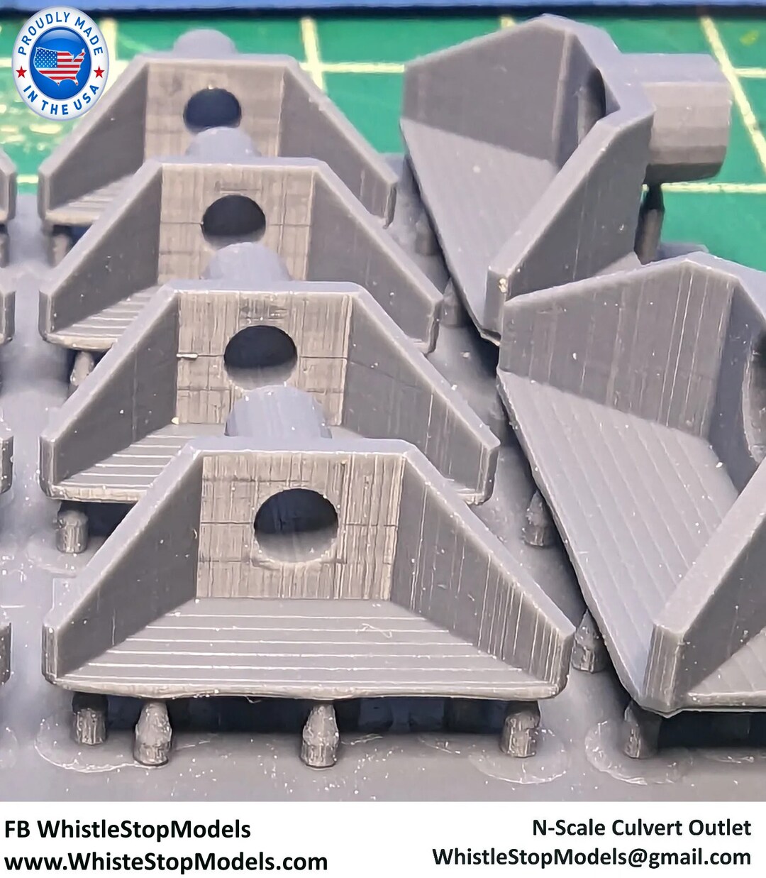 N Scale Water Drain Outlet 5 Sets Total - Etsy