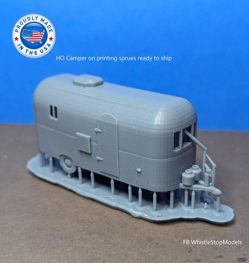 HO Scale Airstream Camper - Etsy