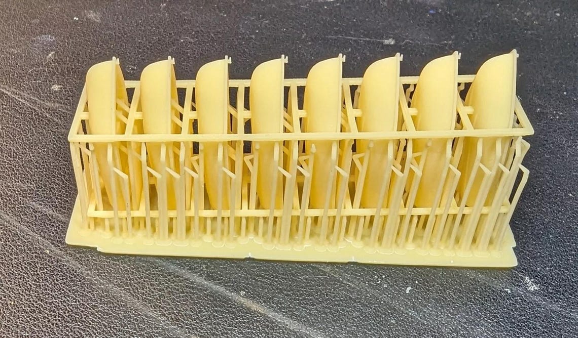 HO Scale Row Boats (8) - Etsy
