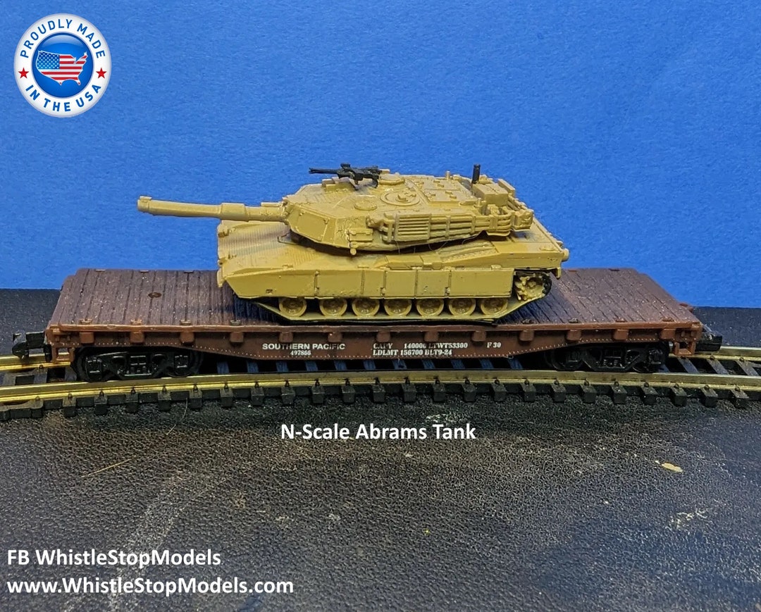 N Scale Abrams Tank N1078 - Etsy