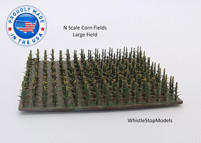 N Scale Corn Field Set of 3 - Etsy