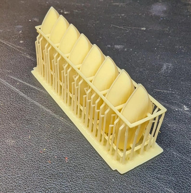 HO Scale Row Boats (8) - Etsy