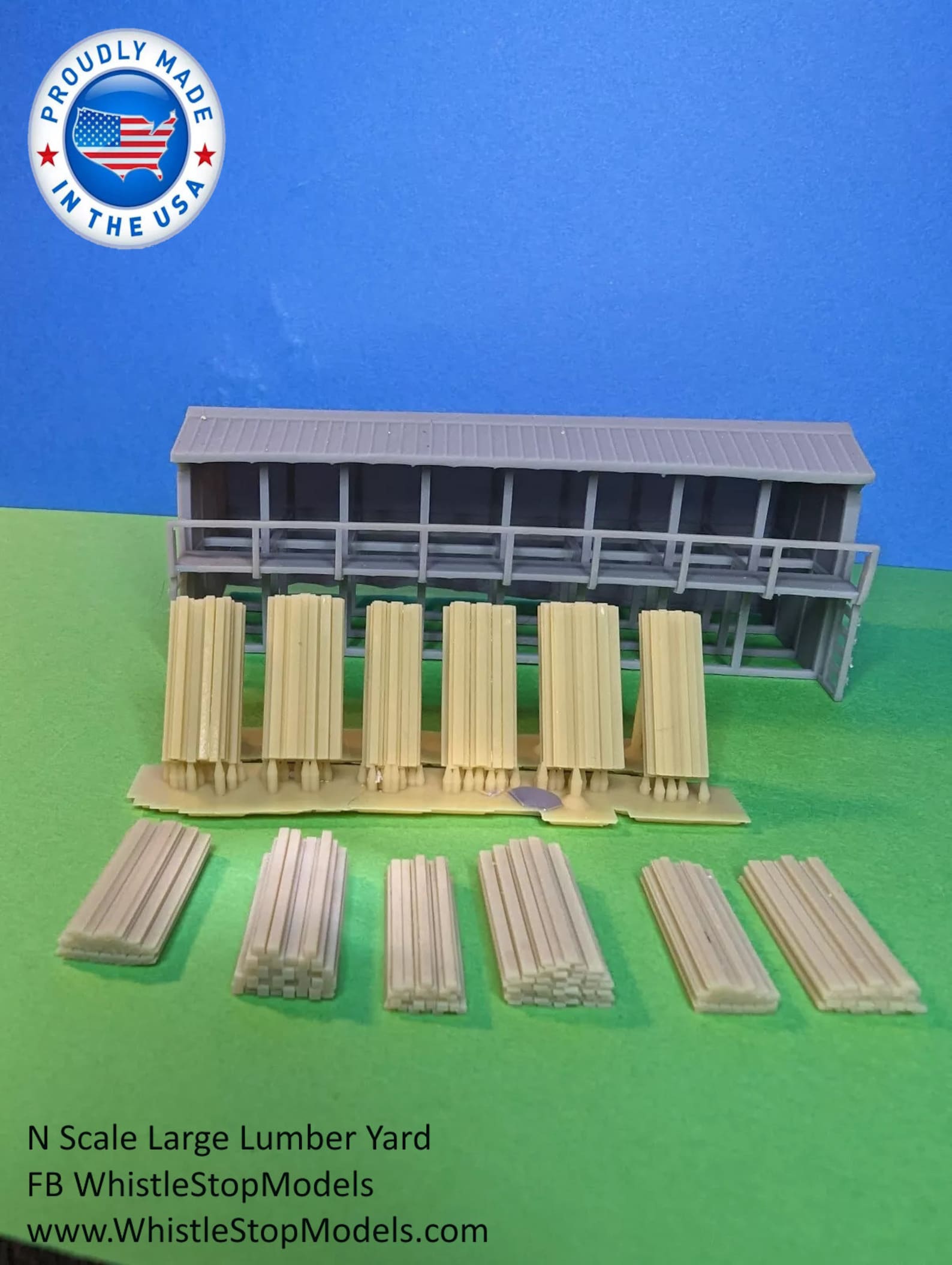 N Scale Large Lumber Shed Set of 12 - Etsy