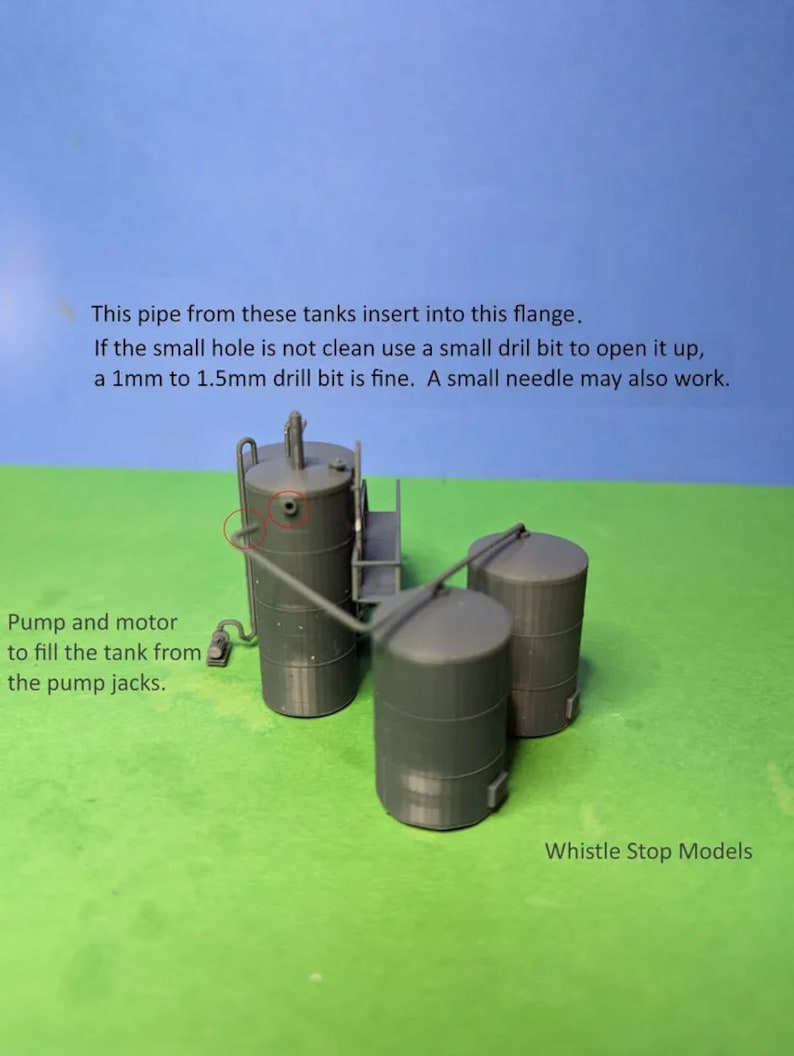 N Scale Small Oil Field - Etsy