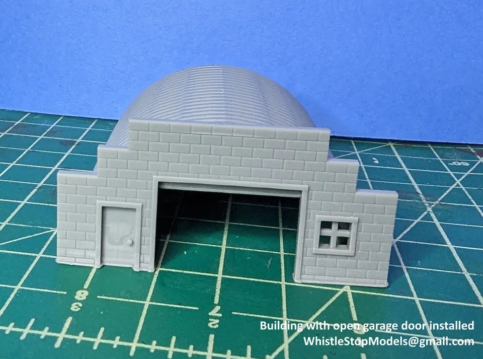 N Scale Quonset Hut Garages Set of 2 - Etsy