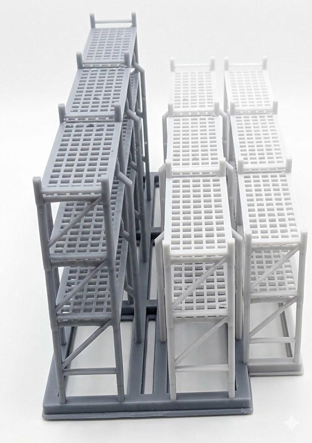 HO Scale Pallet Shelves Set of 2 - Etsy