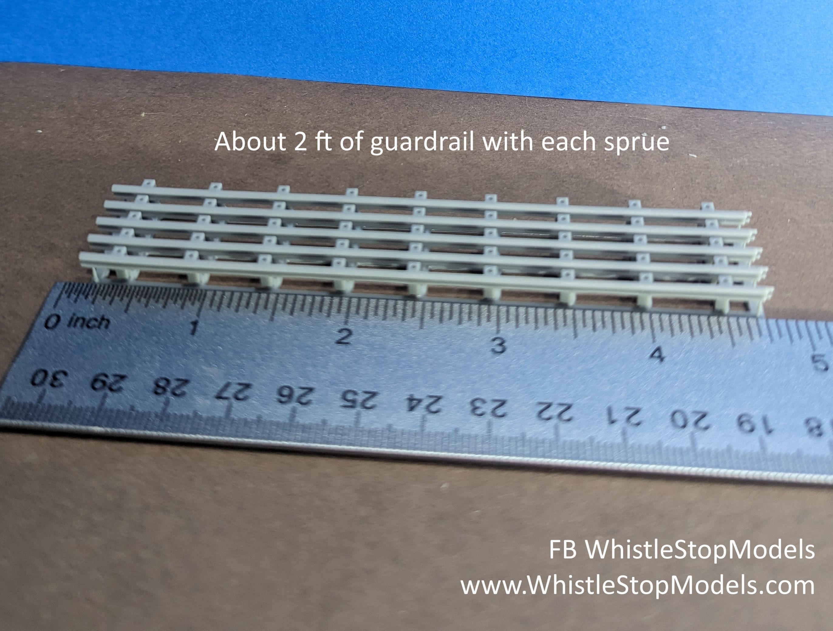 Ho-scale Road Guardrail Easy Set - Etsy