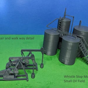 HO Scale Oil Field Set - Etsy