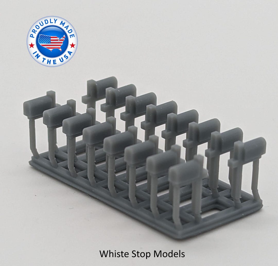 HO Scale Mail Boxes(16) - Etsy