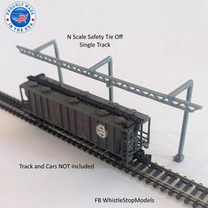 N Scale Single Track Safety Tie Off - Etsy