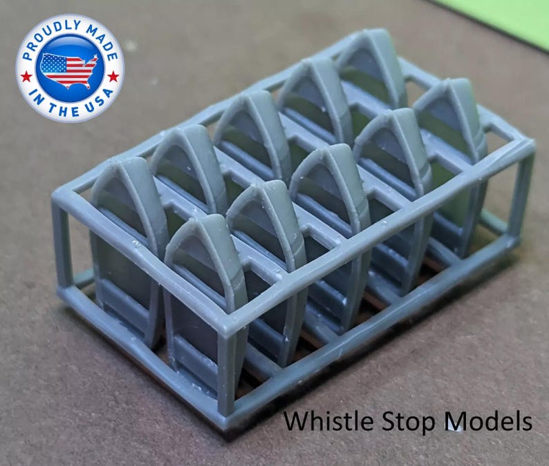 N Scale 10 Row Boats - Etsy