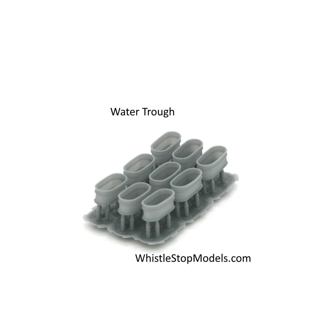 N Scale Set of 9 Farm Water Troughs - Etsy