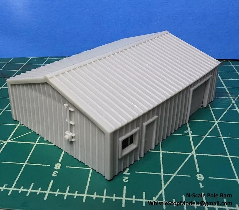 N Scale Small Pole Barn - Etsy