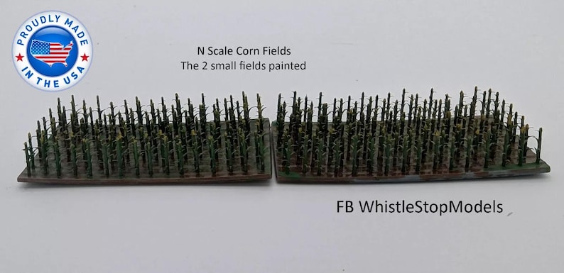 N Scale Corn Field Set of 3 - Etsy