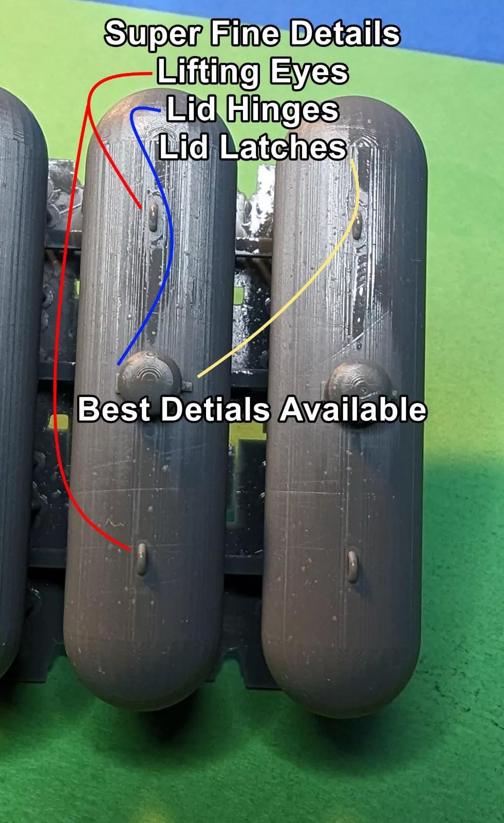 Set of 11 Ho-scale Propane Tank - Etsy