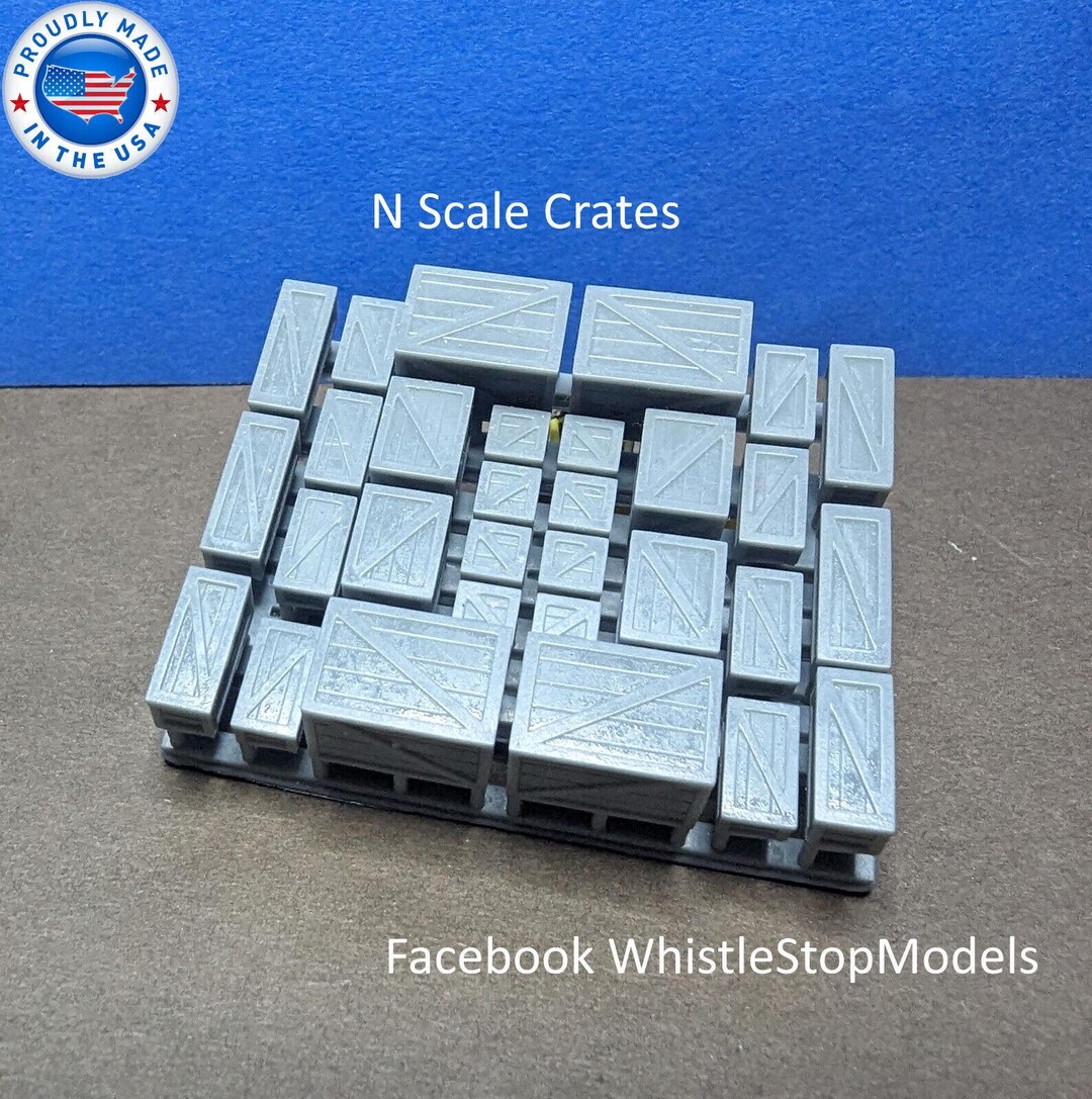 N Scale Crates N1026 - Etsy