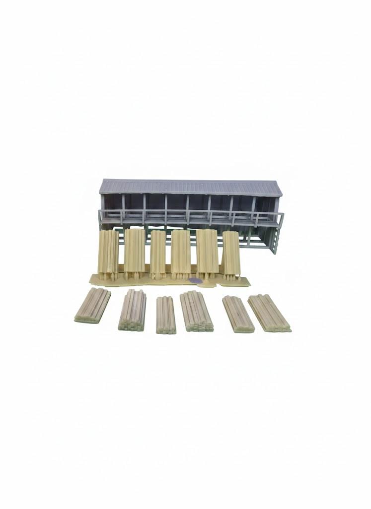 N Scale Large Lumber Shed Set of 12 - Etsy
