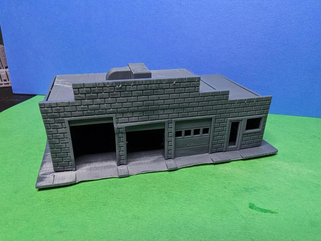 HO Scale Tire and Lube Center - Etsy