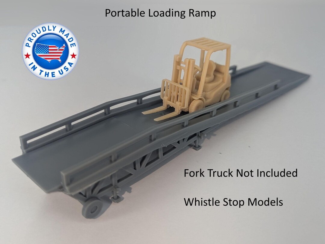 N Scale Portable Truck Loading Ramp - Etsy