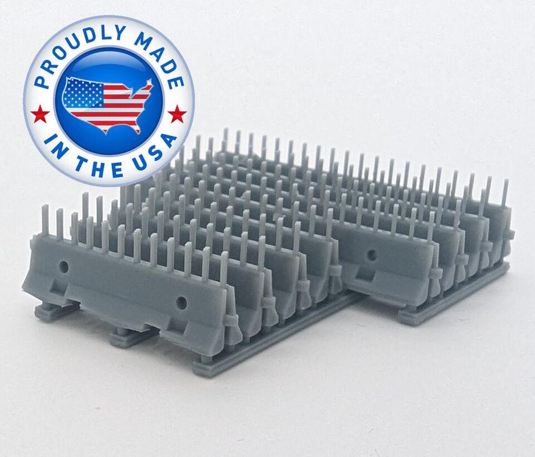 HO Scale K Rails With View Blockers - Etsy