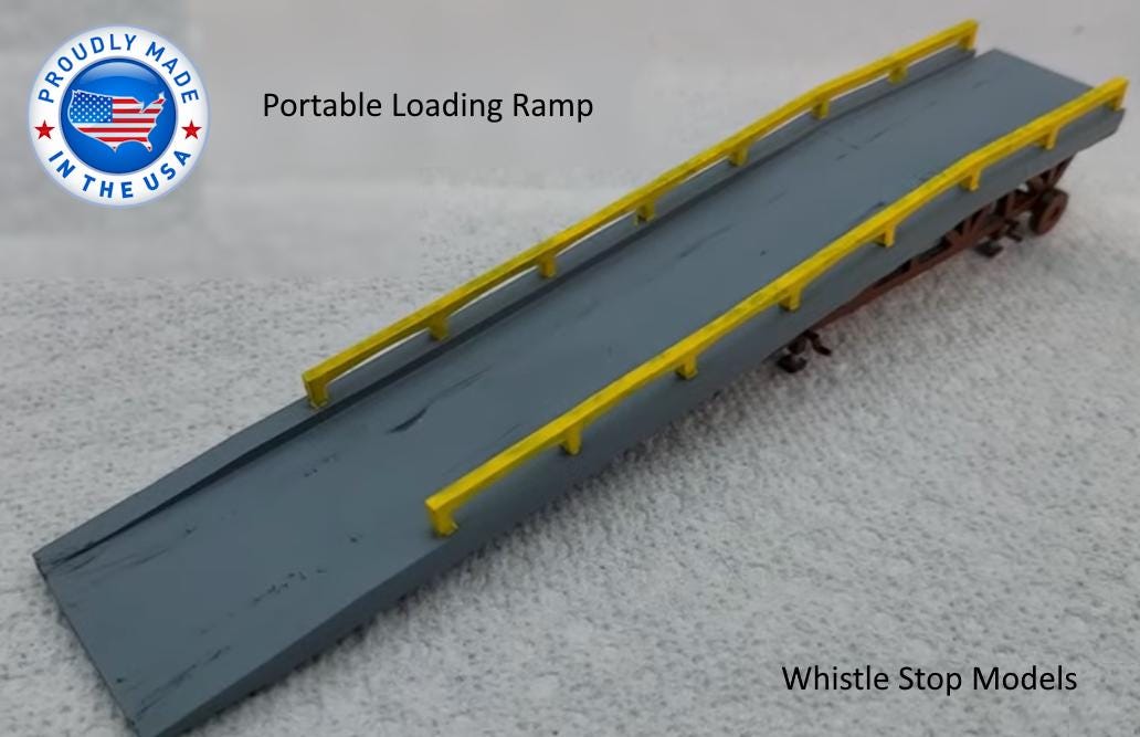 N Scale Portable Truck Loading Ramp - Etsy
