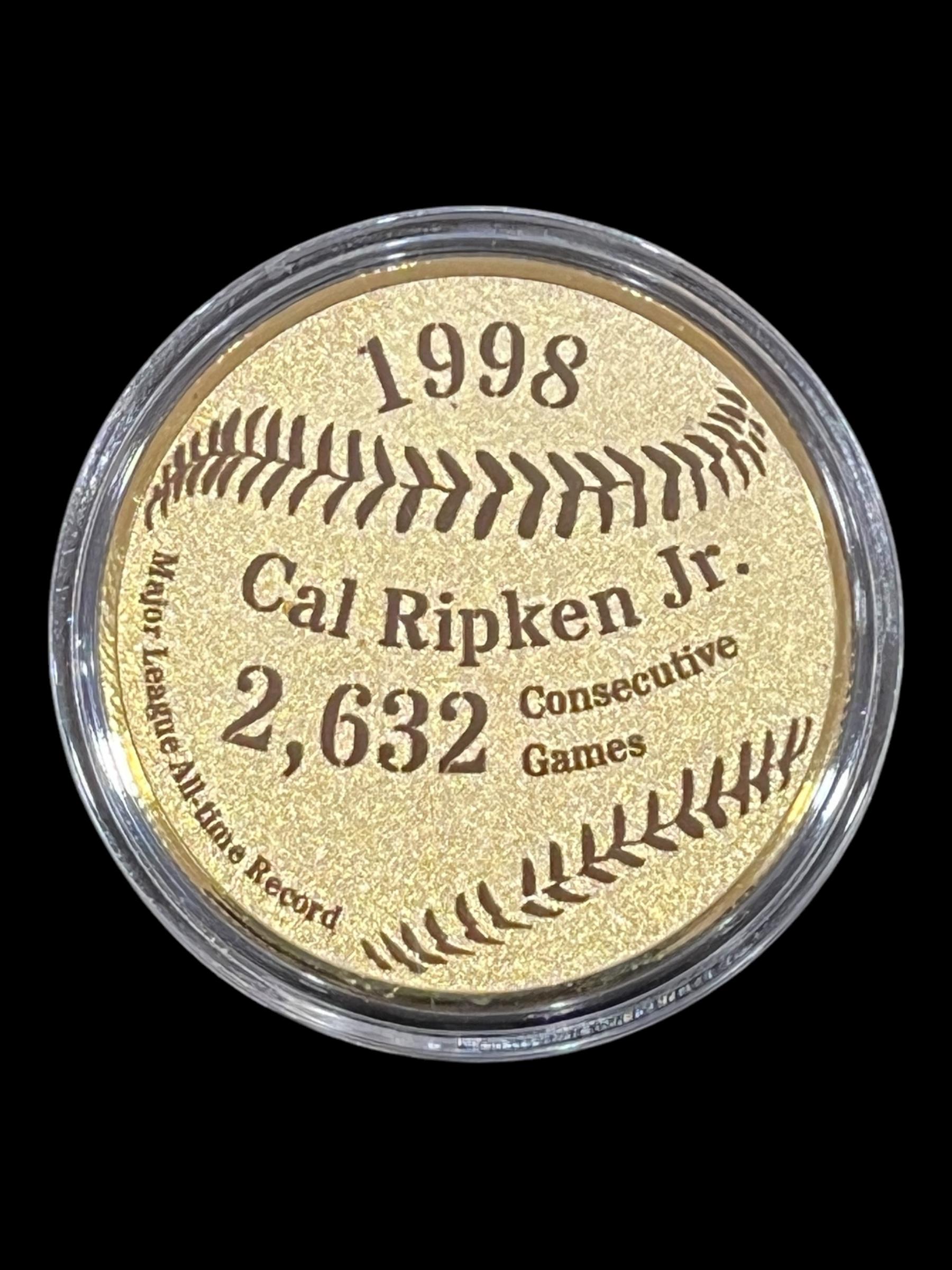 Cal Ripken Gold Coin