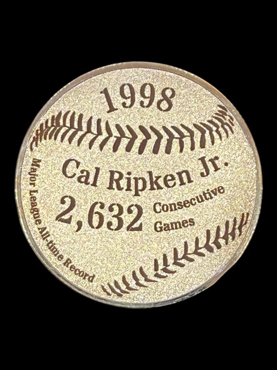 Cal Ripken Gold Coin