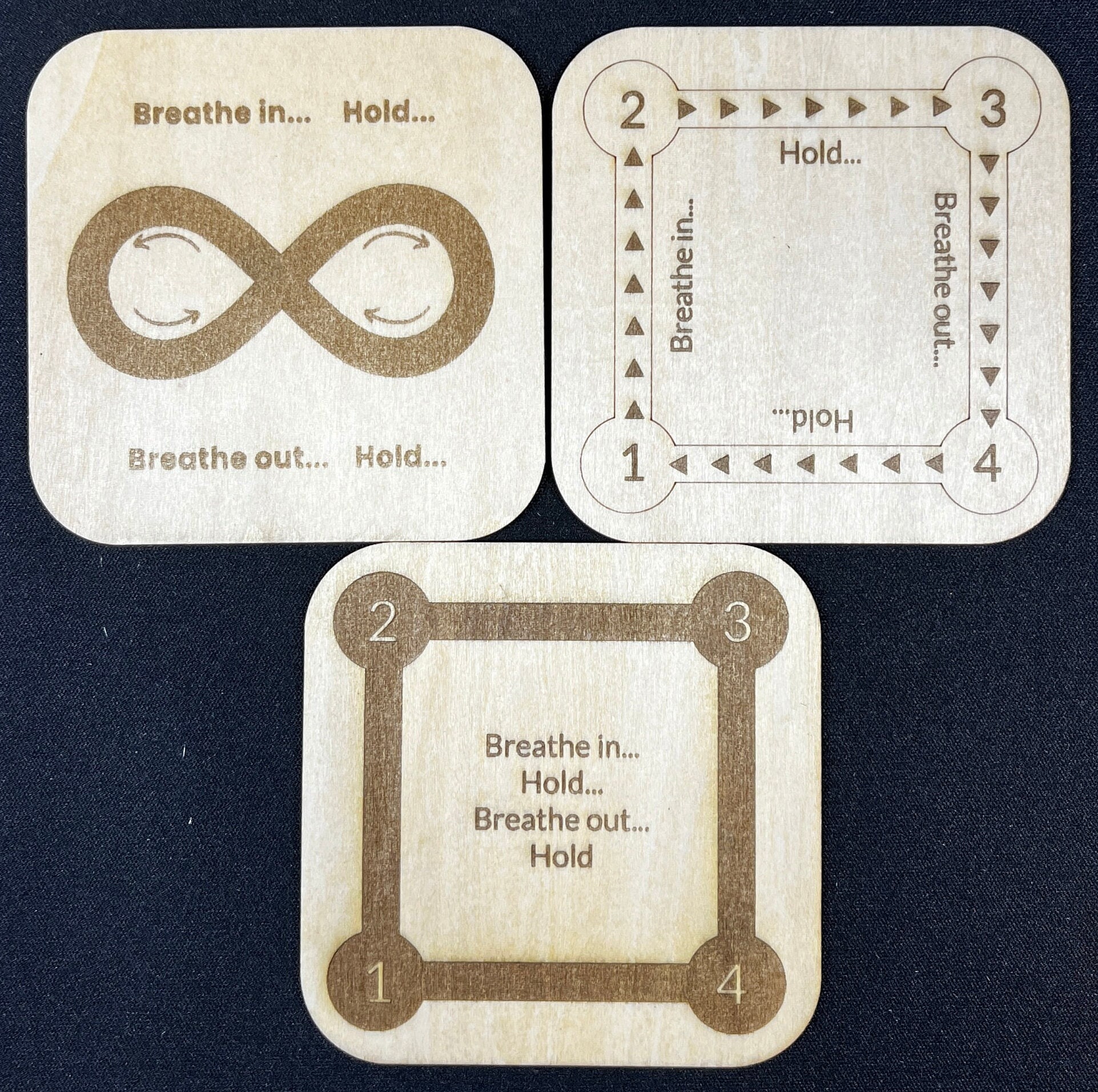 Tactile Mindfulness Breathing Cards - Etsy