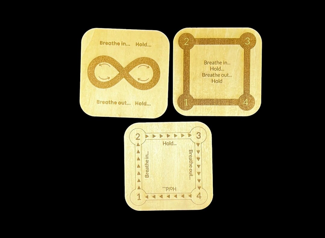 Tactile Mindfulness Breathing Cards - Etsy