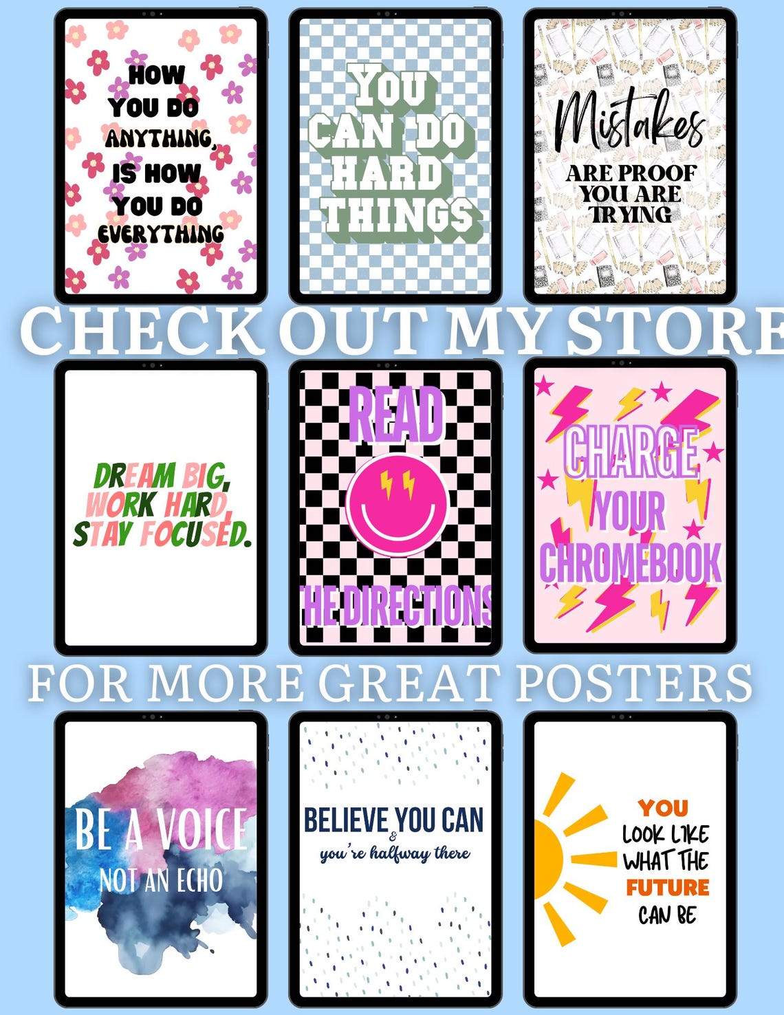 Classroom Decor, Digital Download Classroom Posters, Teacher Posters ...