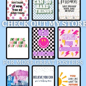 Motivational Classroom Poster, Jess Sims Peloton Quotes, Classroom ...