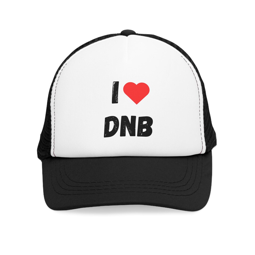 I Love DNB Mesh Cap, Dnb Hat Dj Cap Party Cap Electronic Music Rave Hat ...