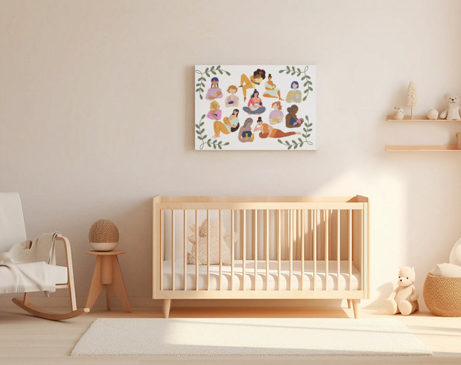 Moms and Babies Breastfeeding - Celebrate Breastfeeding - New Mom Gift ...