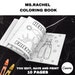 Ms Rachel Coloring Book | Ms Rachel Birthday Party Placemat| Miss ...