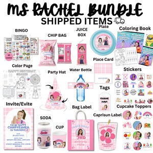 Ms Rachel Birthday Party Bundle | Miss Rachel Party Pack | Rachel Party ...