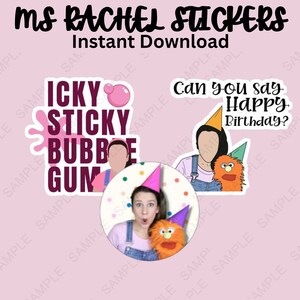 Ms Rachel Birthday Party Bundle | Miss Rachel Party Pack | Rachel Party ...