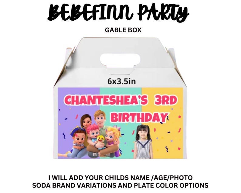 Bebefinn Birthday Party Bundle | Bebefinn Party Pack | Shark Party ...