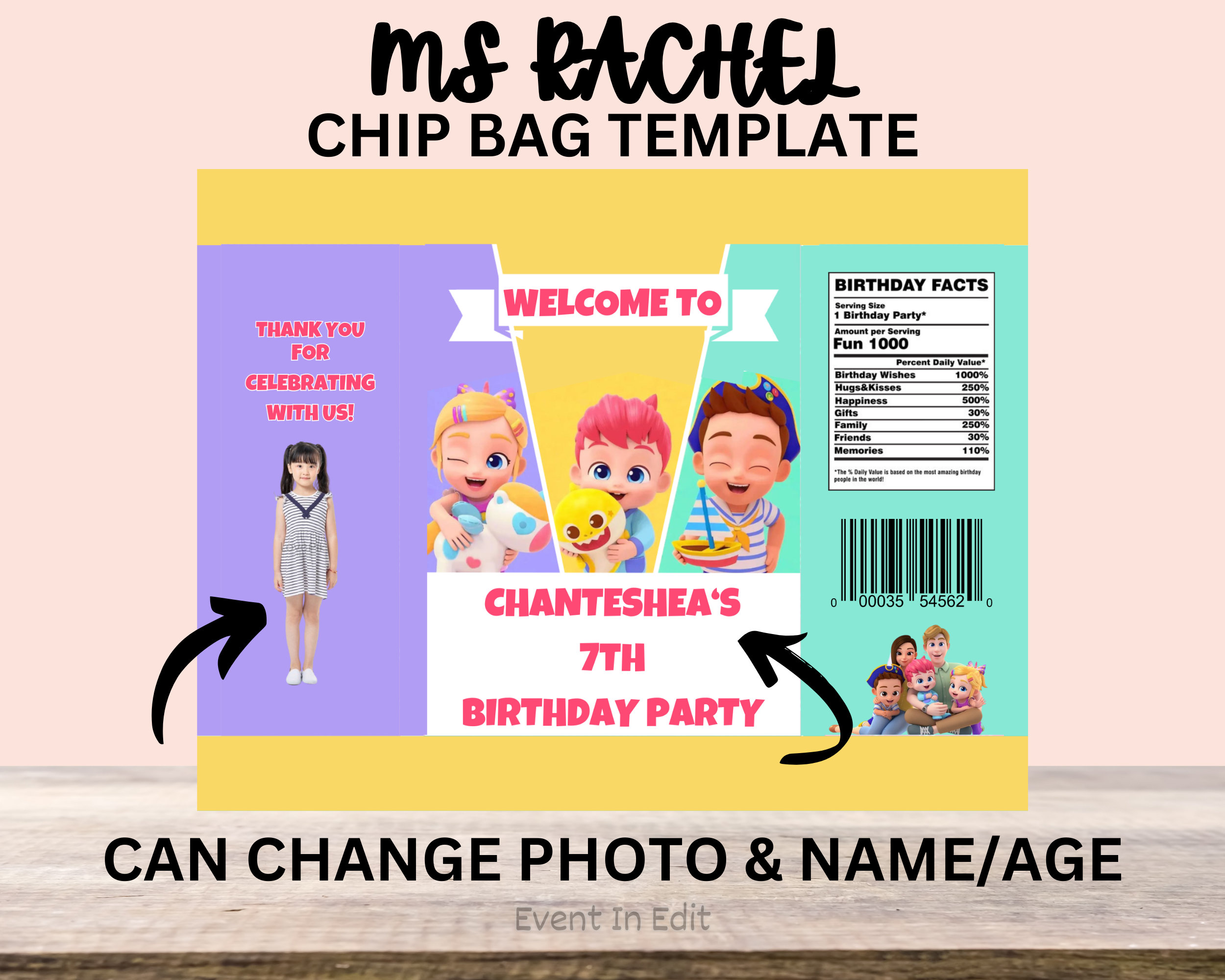 Bebefinn Birthday Party Bundle | Bebefinn Party Pack | Shark Party ...