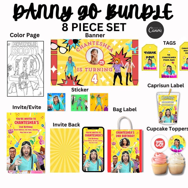 Danny Go Party - Etsy