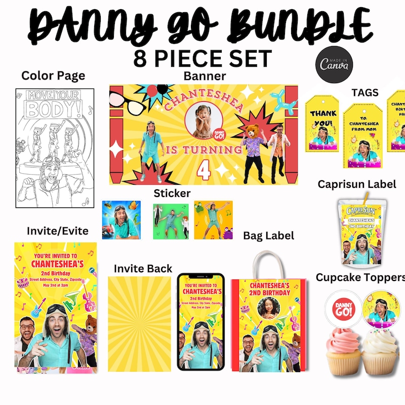 Danny Go Party - Etsy