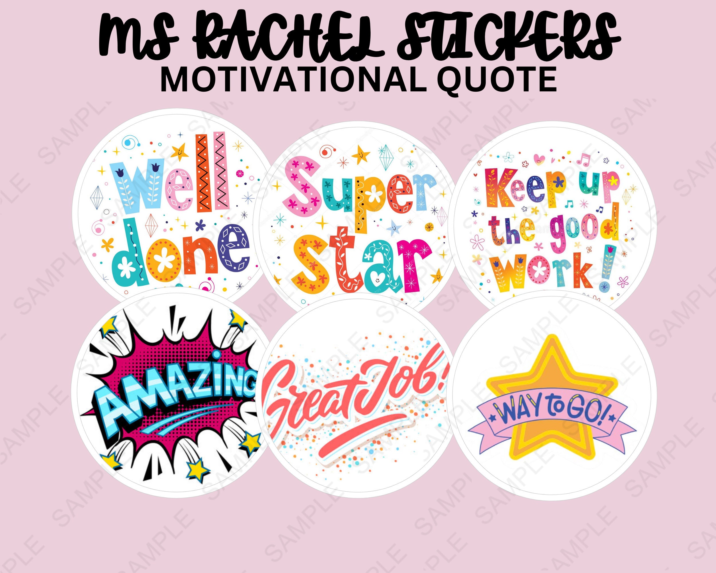 Ms Rachel Stickers | Songs for Littles Print on Demand | Miss Rachel ...